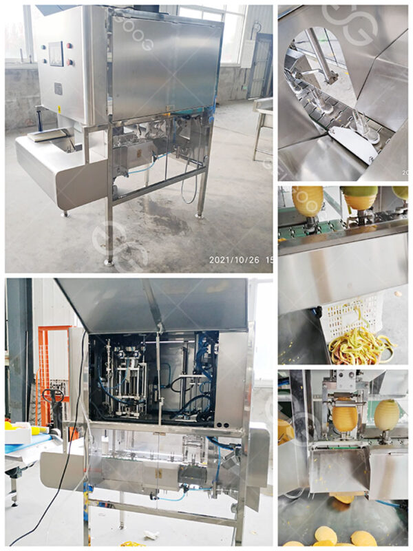 Industrial Mango Fruits Peeling Machine