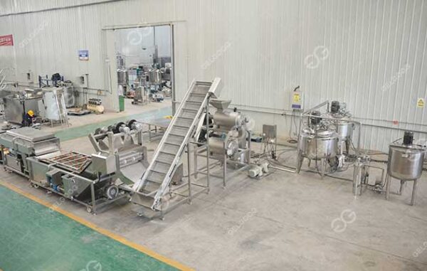 Mango Fruit Jam Processing Line Plant